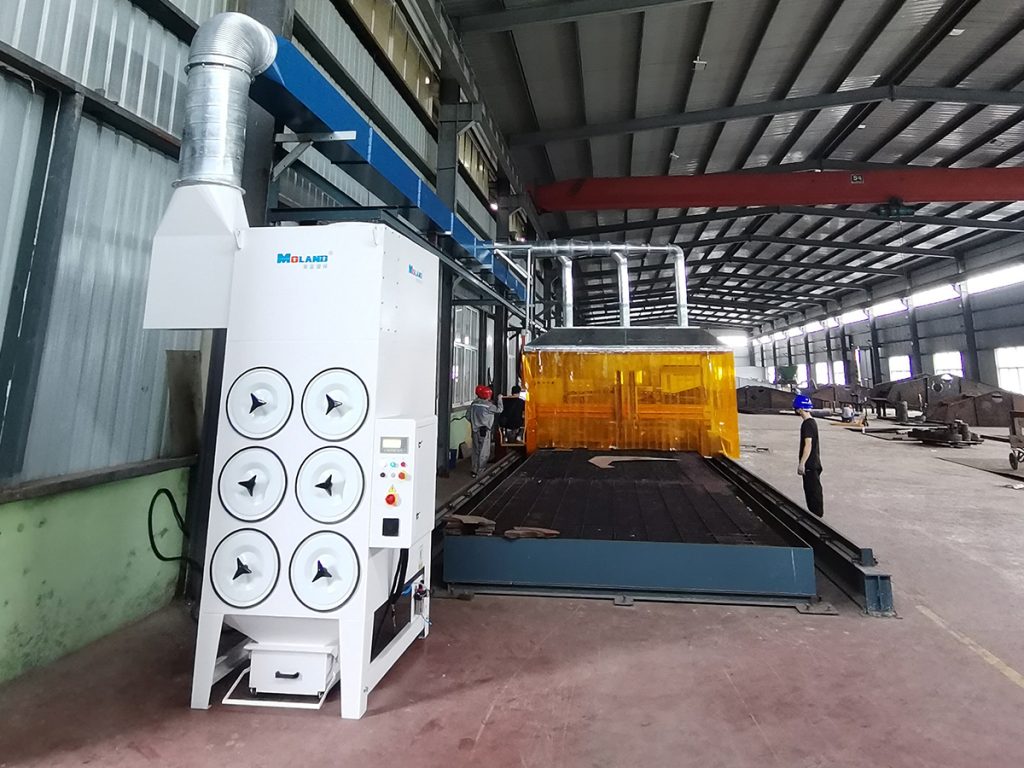 Plasma Cutting Dust Removal – Hood Type Dust Collection